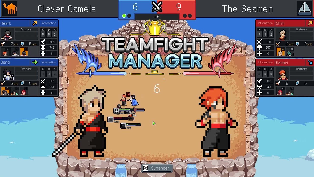 Swordsman and fighter op combo: teamfight manger - YouTube
