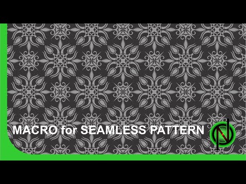CorelDRAW for beginner to advanced 0048 macro for seamless design - YouTube