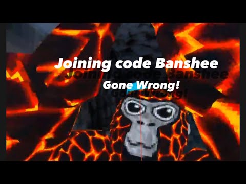 Joining gorilla tag ghost banshees code(Gone wrong!) - YouTube