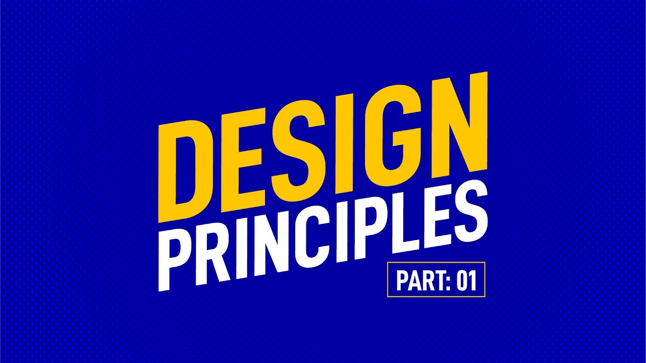 Design Principles: The Secrets of Stunning Design! - YouTube