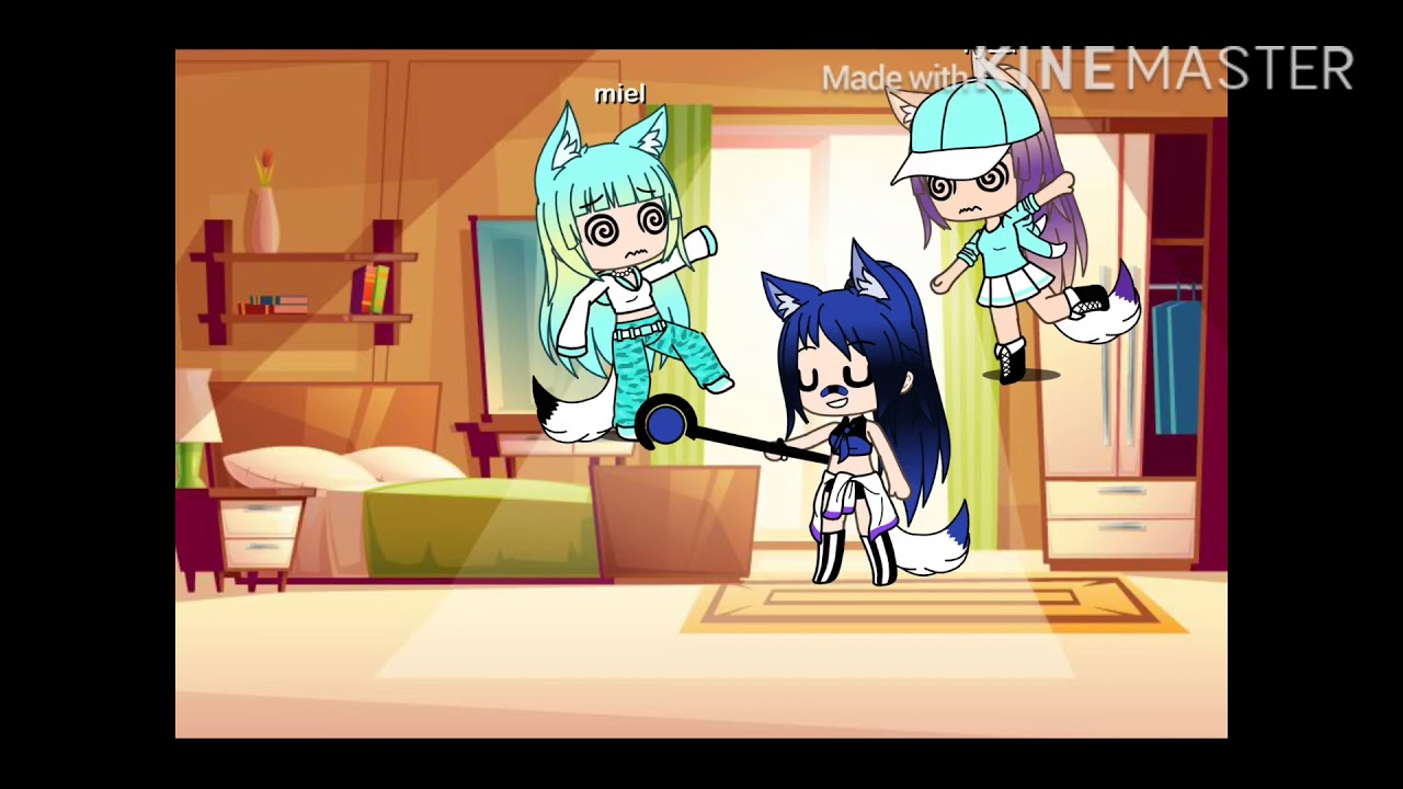 SLEEP OVER on gacha life (Original) |GLMM| (short) - YouTube