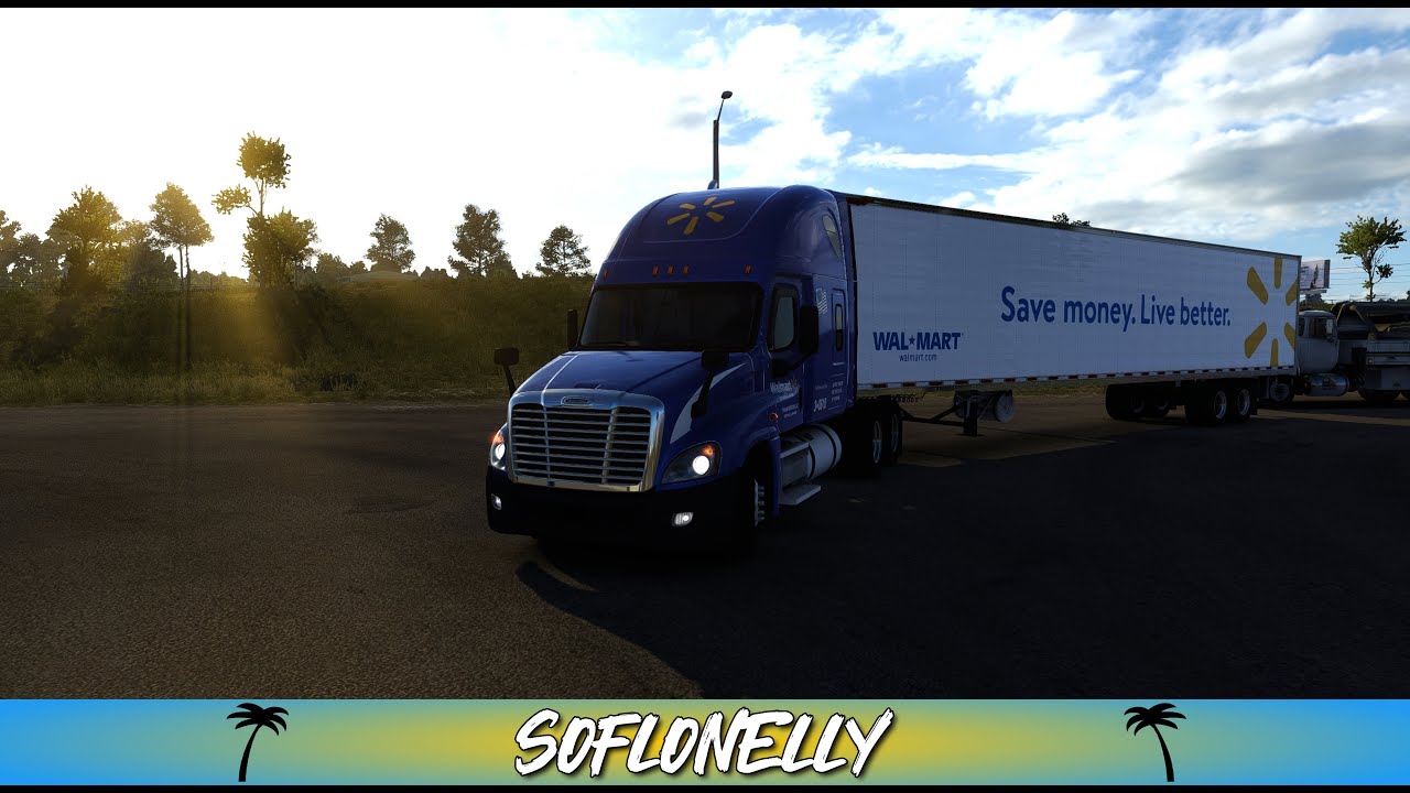 ATS | WALMART TRUCKING | JON RUDA MODS - YouTube