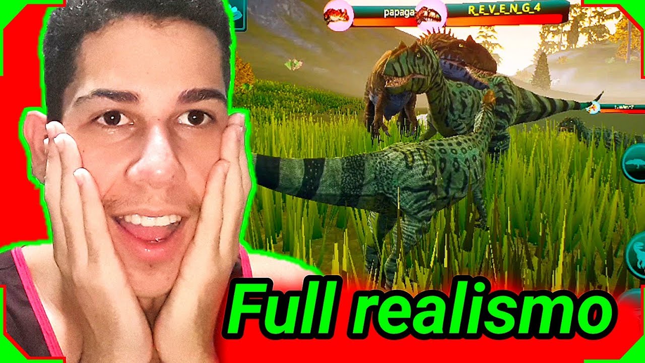 FULL REALISMO DE ALLOSAURUS - THE CURSED ISLE - YouTube