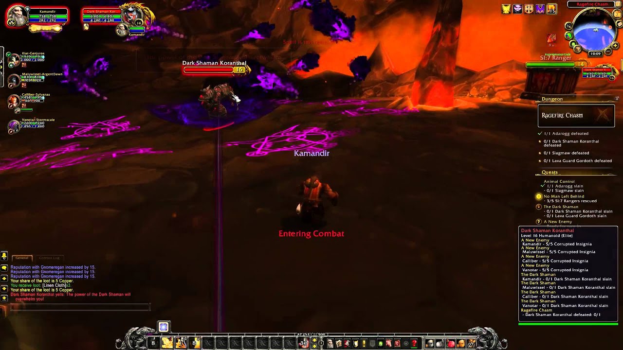 WoW dungeons #1 Ragefire Chasm - YouTube