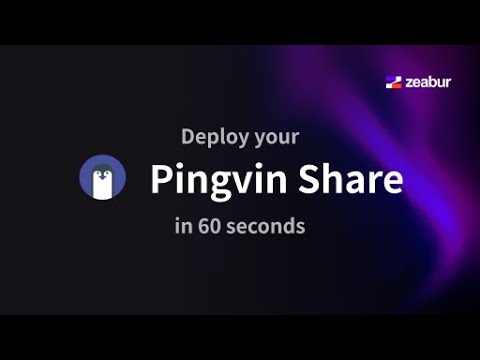 Deploy your Pingvin Share in 60 seconds - YouTube