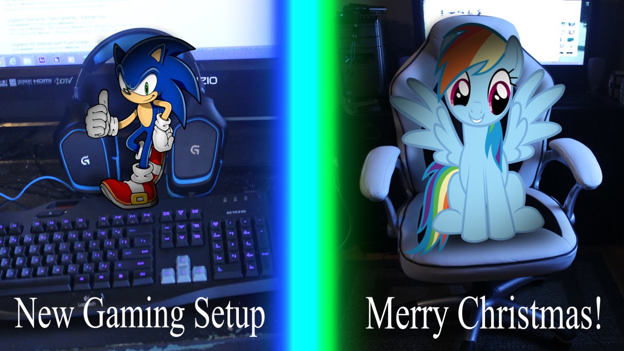 My New Gaming Setup - MERRY CHRISTMAS! - YouTube