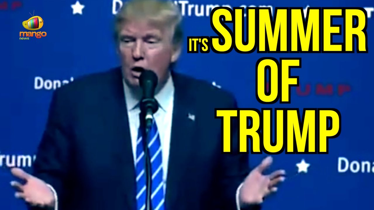 Donald Trump Gives Rousing Speech in Hampton | US Presidential Race ...