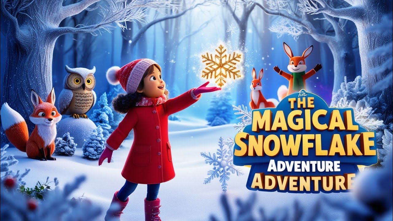 The Magical Snowflake Adventure | Enchanting Christmas Story for Kids ...