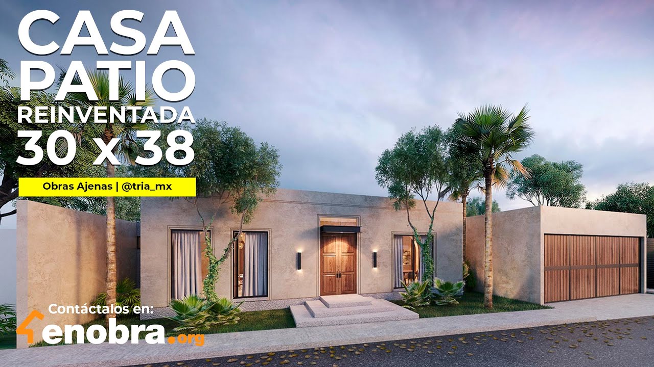 Espectacular CASA-PATIO de CHUKUM que reinterpreta la arquitectura ...