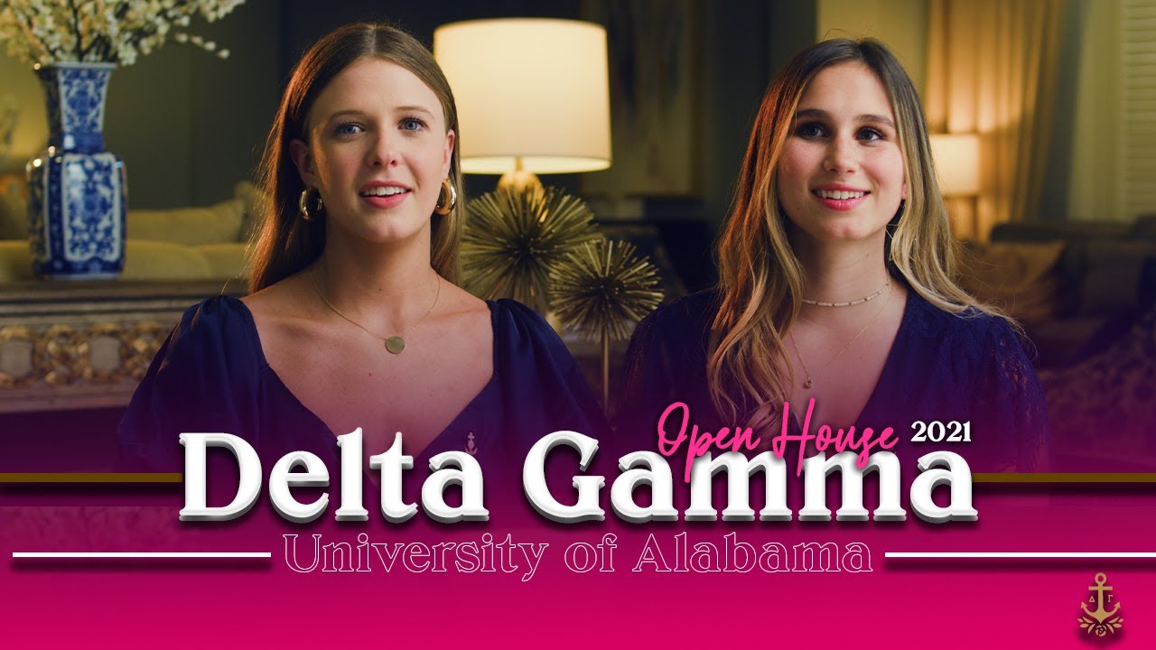 Delta Gamma: Open House 2021 | University of Alabama - YouTube