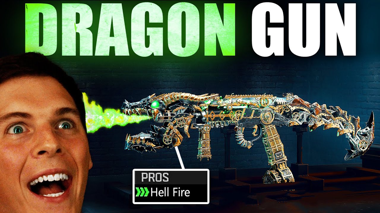 I Used a Dragon Gun That Shoots Green Dragon Breath of Death in Warzone ...