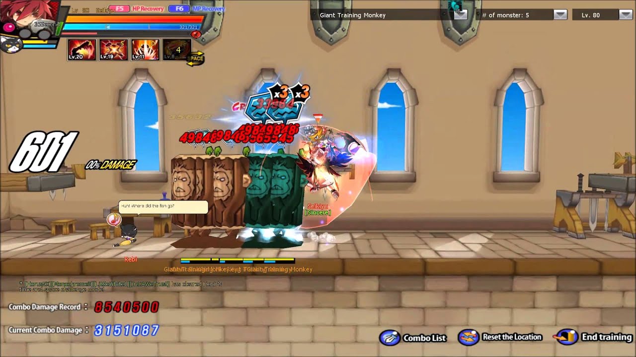 [Elsword NA] Double Slash's Meteor(Hitbox Glitch?) - YouTube