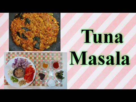 Tuna Fish Masala Recipe#PraveenaFernandes - YouTube