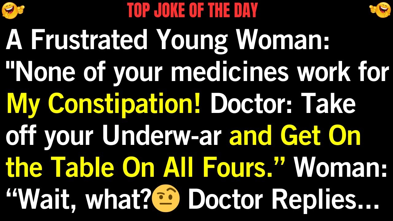 😂 joke of the day | "The Hilarious Doctor Visit She’ll Never Forget" # ...