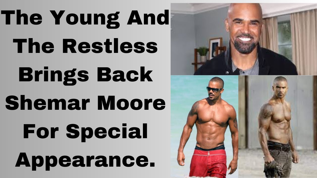 The Young And The Restless Brings Back Handsome and Sexy Shemar Moore ...