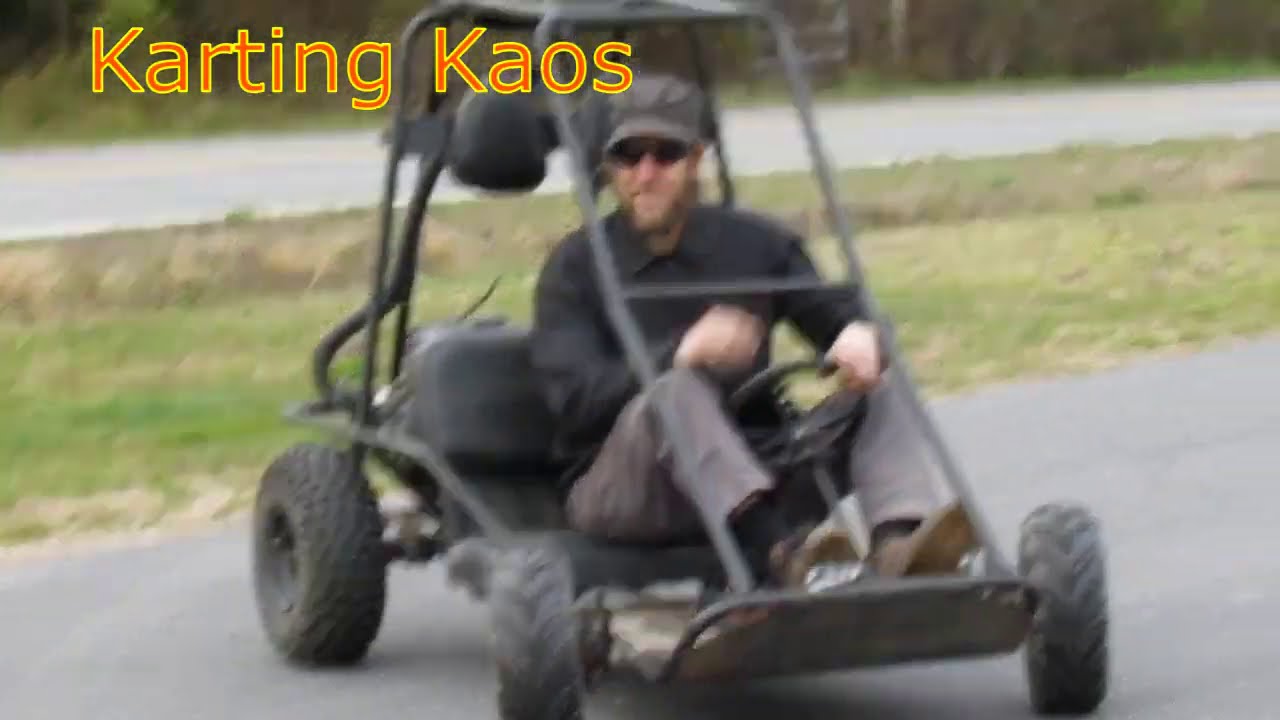 Donuts in a Manco Black Fox II. On dry pavement. - YouTube