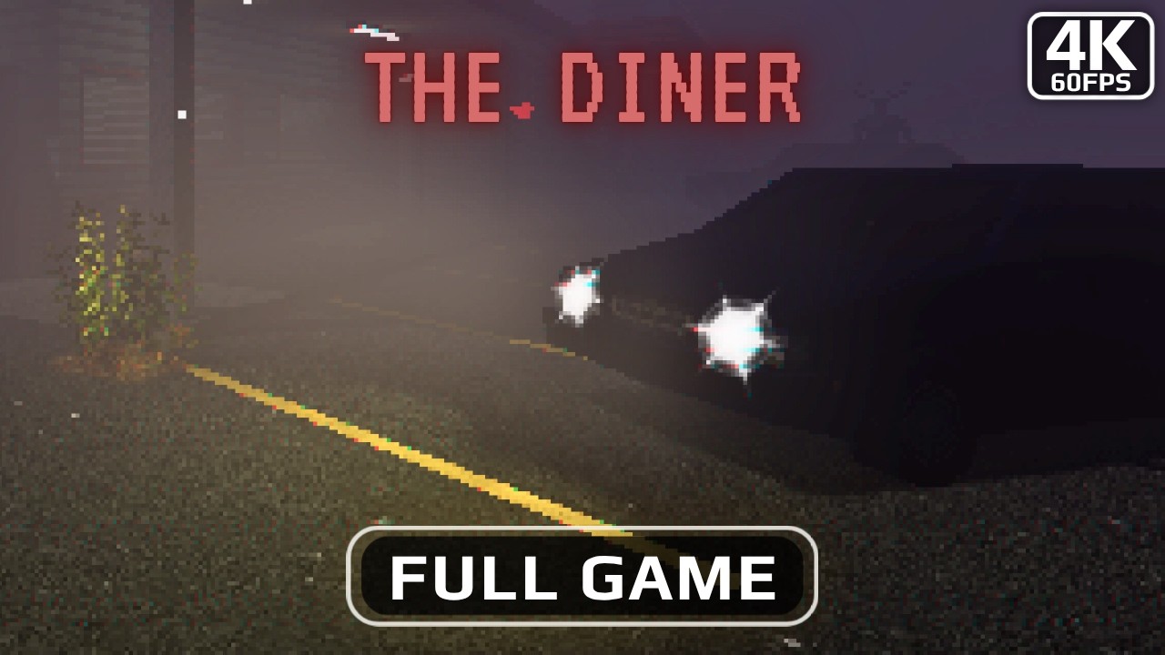 The Diner Full Game [4K 60FPS] - Indie Horror - No Commentary - YouTube
