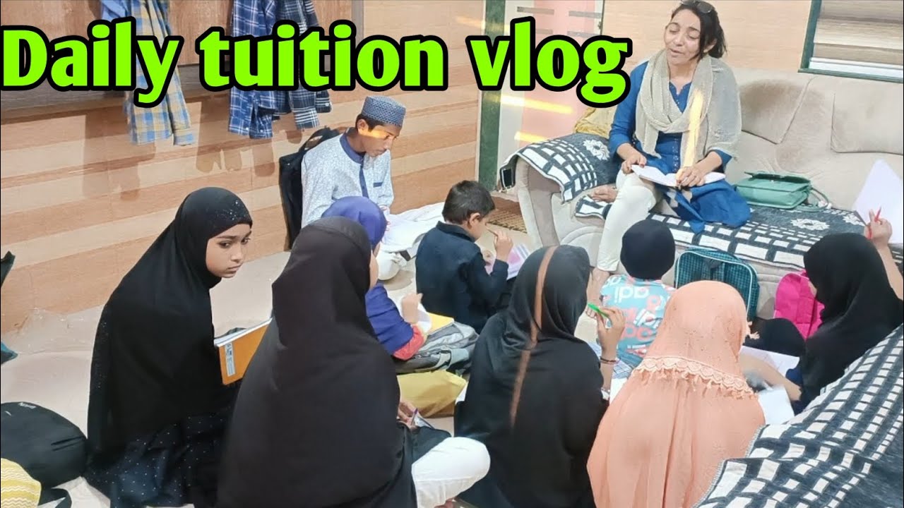 # Daily tuition vlog # - YouTube
