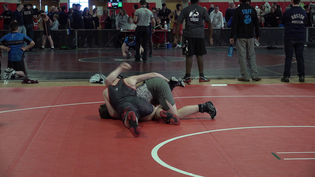 154lbs Connor Lawler Berkshire Badger WC vs Michael Picanso Westford 2 ...