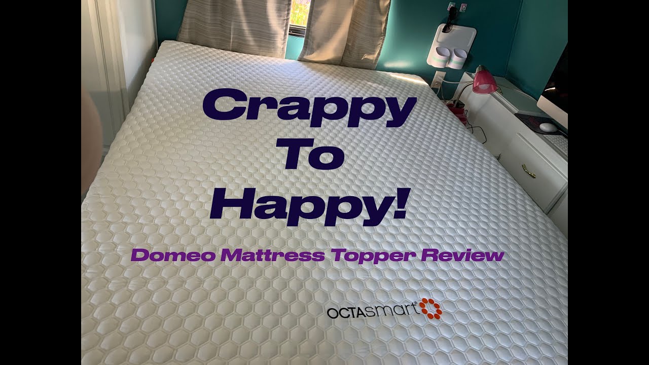 Domeo Mattress Topper Review - YouTube