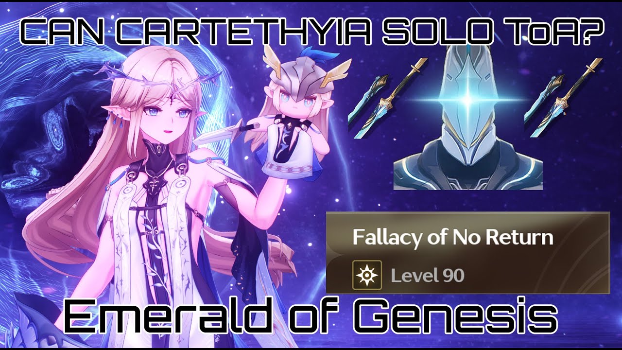 Emerald of Genesis Cartethyia Solos ToA【Wuthering Waves】 - YouTube