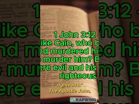 Was Cain the First Narcissist? A Shocking Biblical Revelation  #part27