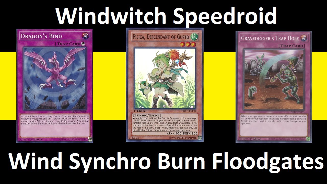Windwitch Speedroid Burn And Floodgates March 2024 (EDOPRO) - YouTube