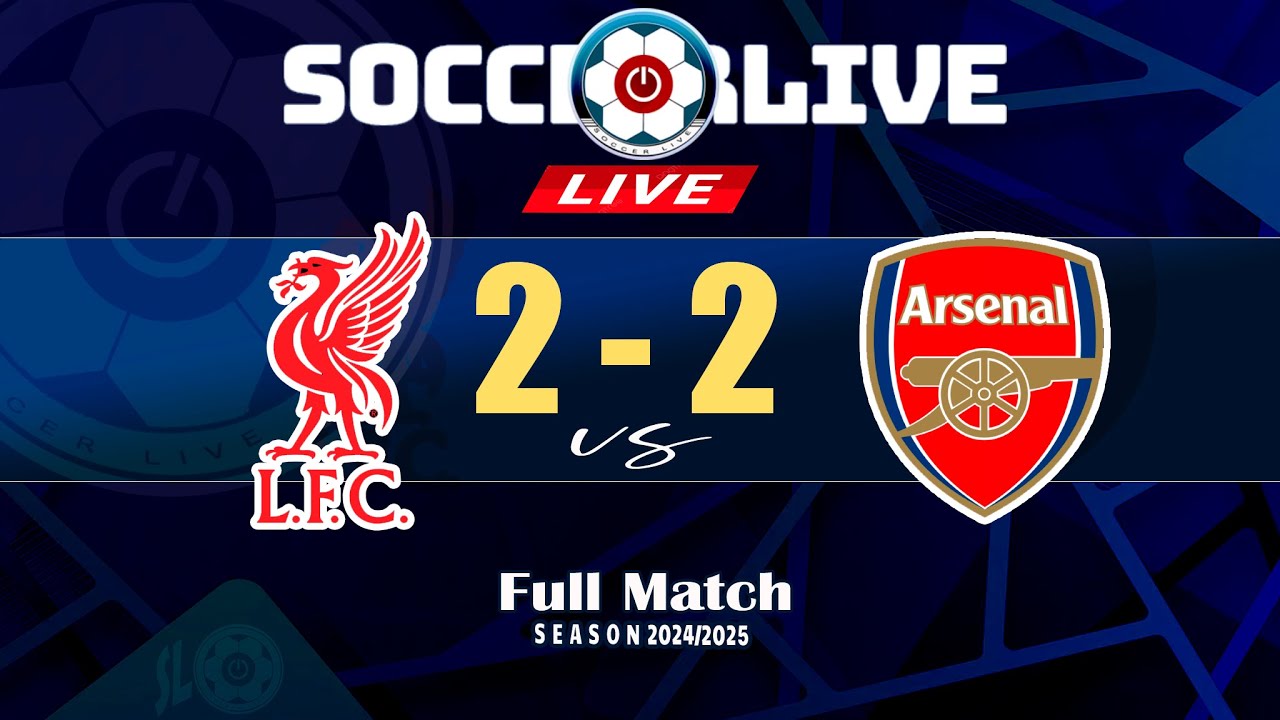 🔴 LIVERPOOL VS ARSENAL | LA PREMIER 2024/25 | FULL MATCH | FC25 | - YouTube