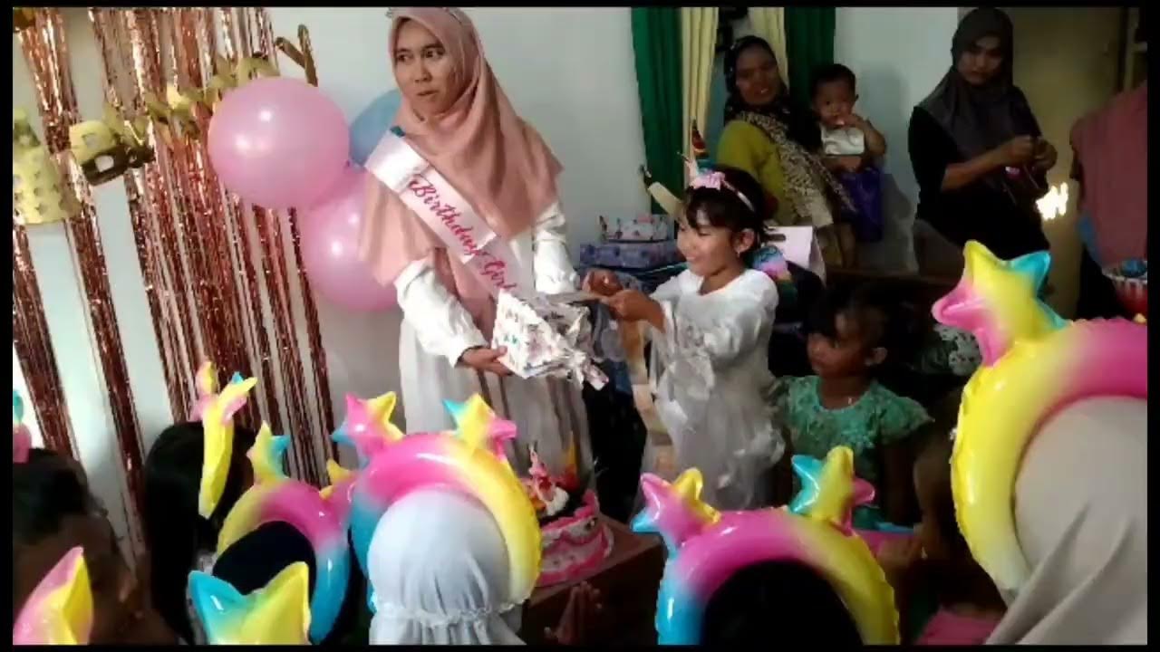 dede anjar di acara ulang tahun keyra//auto seru seruan saweran - YouTube