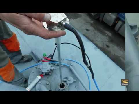 Continuous diesel level measurement for tank vol 16m3 - YouTube