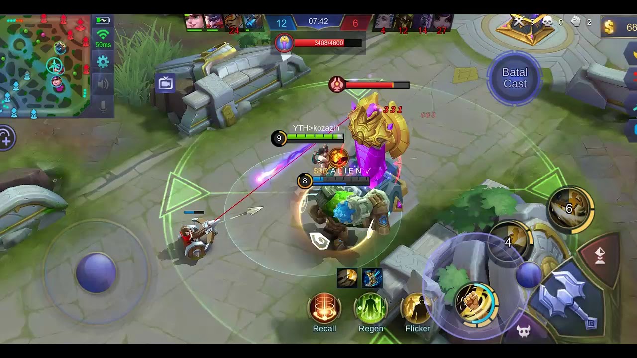 GAME PLAY CHOU FIGHTER MAKE EMBLEM TANK - YouTube