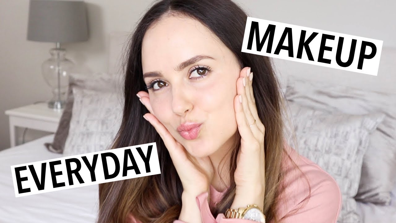 EVERYDAY MAKEUP LOOK 2018 | quick + simple routine - YouTube