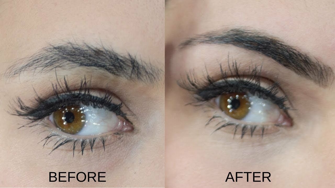 Kako do savrsenih obrva: cupanje i farbanje obrva kod kuce 💋 - YouTube