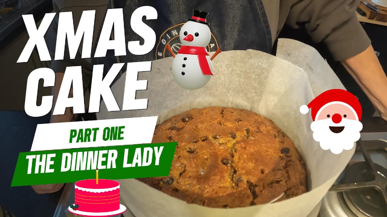 CHRISTMAS CAKE PART ONE - YouTube