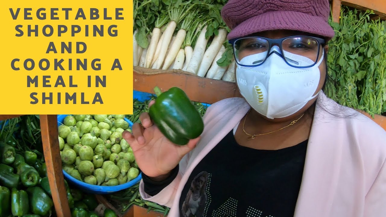 Mall Road in Shimla & Vegetable Shopping - YouTube