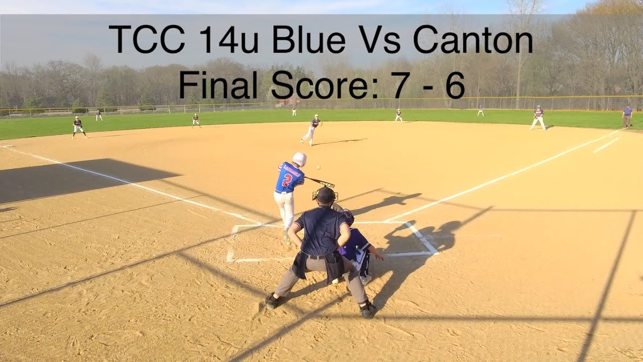 TCC 14U Blue vs Canton - YouTube