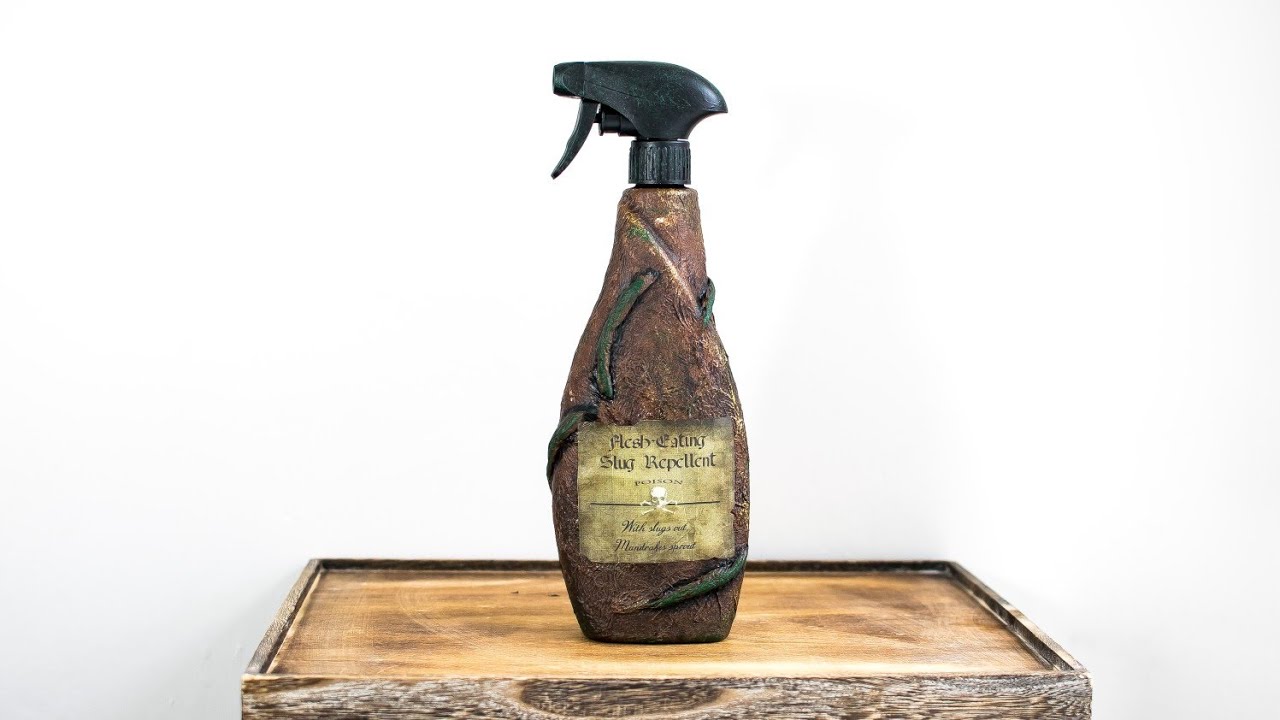 Harry potter diy potion / flesh eating slug repellent - YouTube