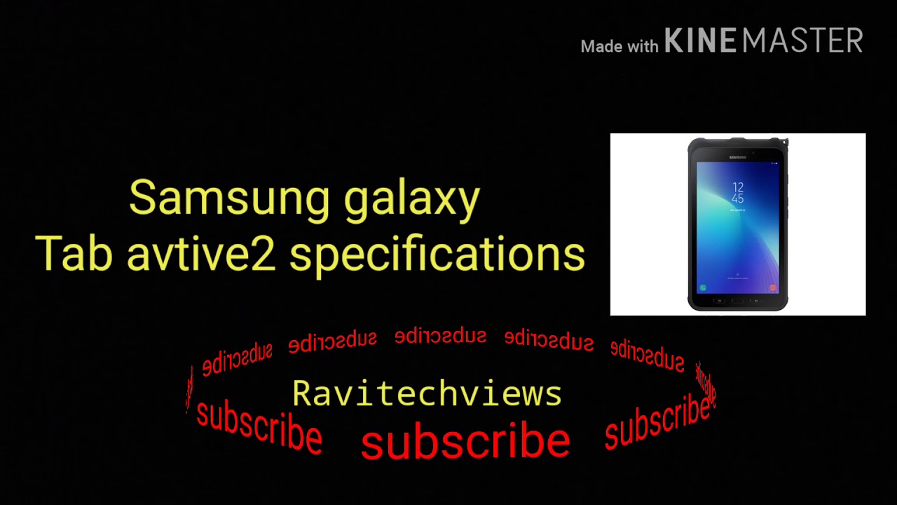Samsung Galaxy Tab Active 2 Full Tablet Specifications And Features ...