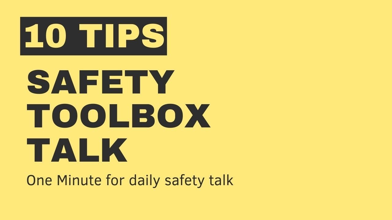 Safety Talk No 81 Precautions during Lifting Operation - YouTube