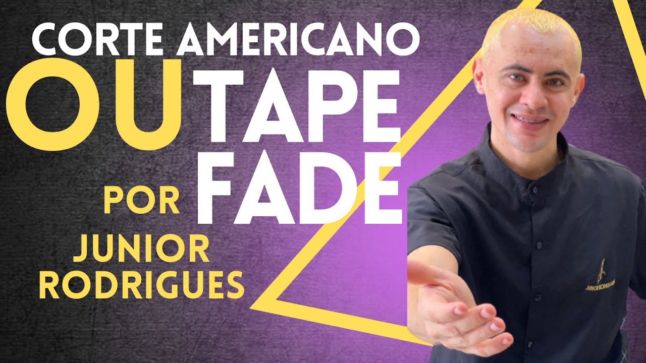 Tape Fade ou Corte Americano passo a passo Tutorial - YouTube
