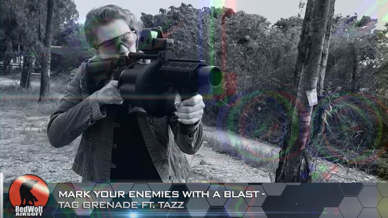 Mark Your Enemies with a Blast - TAG Grenade ft. TAZZ - RedWolf Airsoft ...