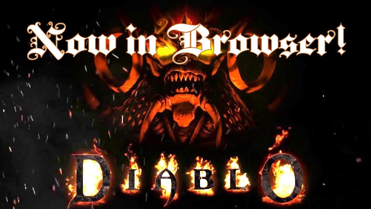 You Can Now Play Classic Diablo In your Browser... Here's how! - YouTube