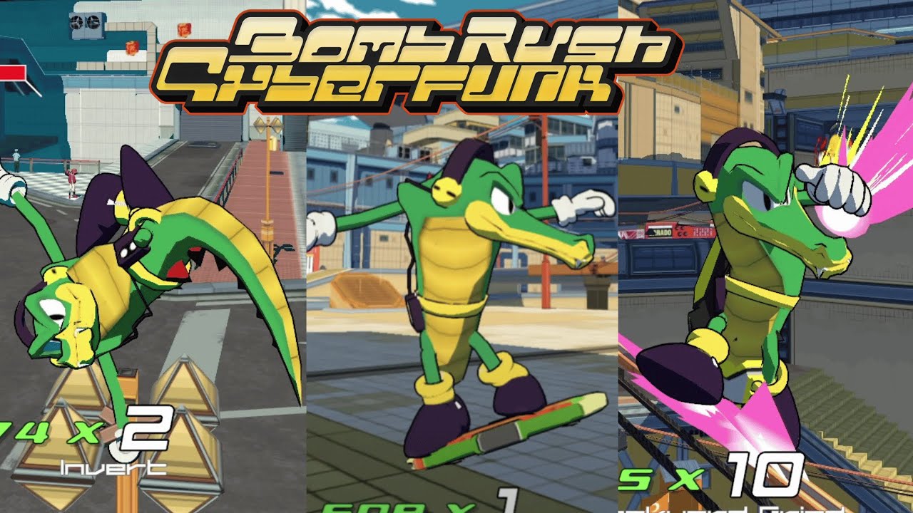 🐊 Vector the Crocodile : Bomb Rush CyberFunk - YouTube