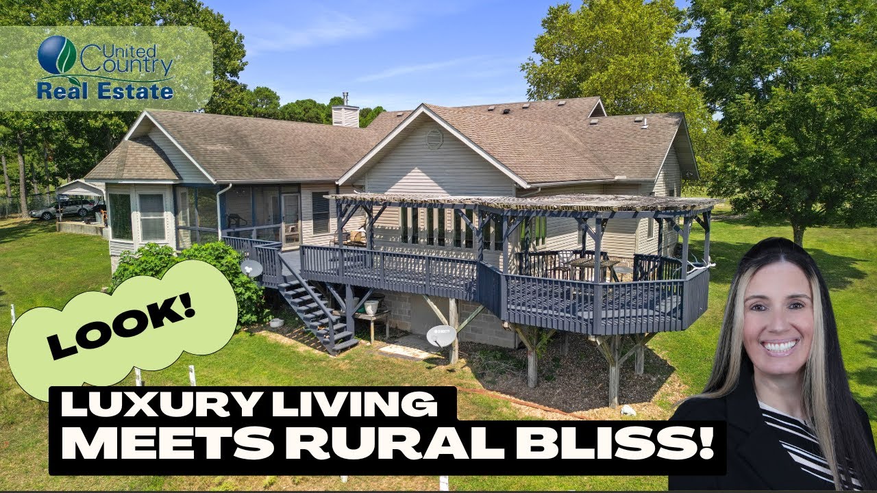 Stunning 77-Acre Farm Oasis in the Missouri Ozarks! Luxury Living Meets ...