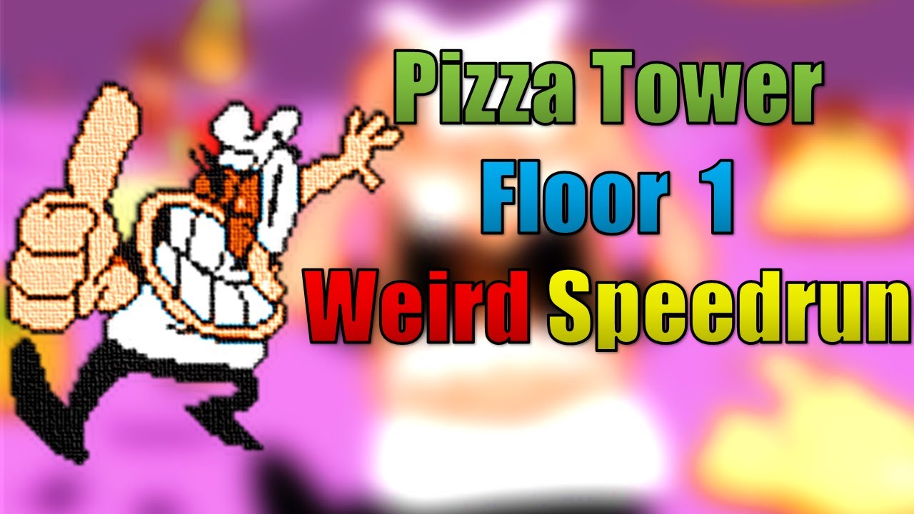 Pizza Tower Floor 1 WEIRD Speedrun 00:19:21.4 (300 subscribers special ...