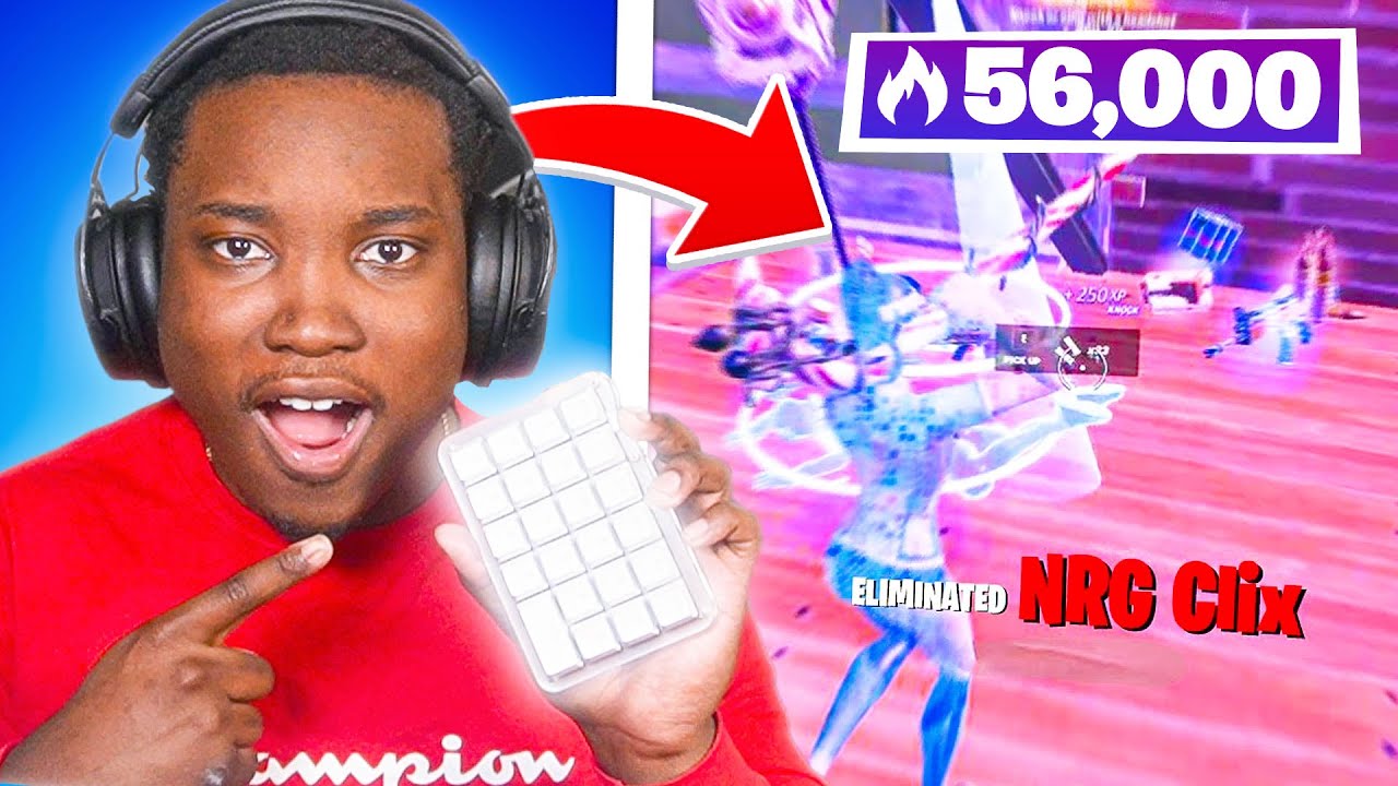 Destroying Kids In Arena With My *Smallest* Keyboard - YouTube