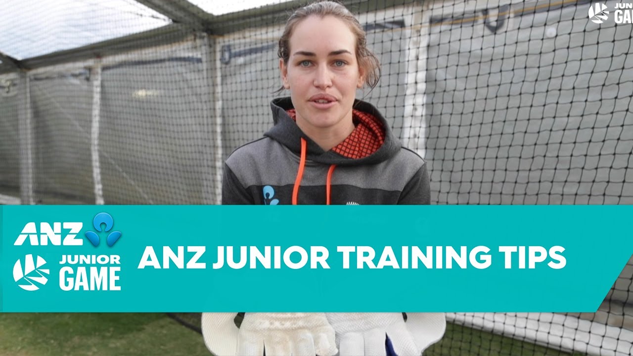 Natalie Dodd Wicket Keeping | ANZ JUNIOR TRAINING TIPS | Episode 9 ...
