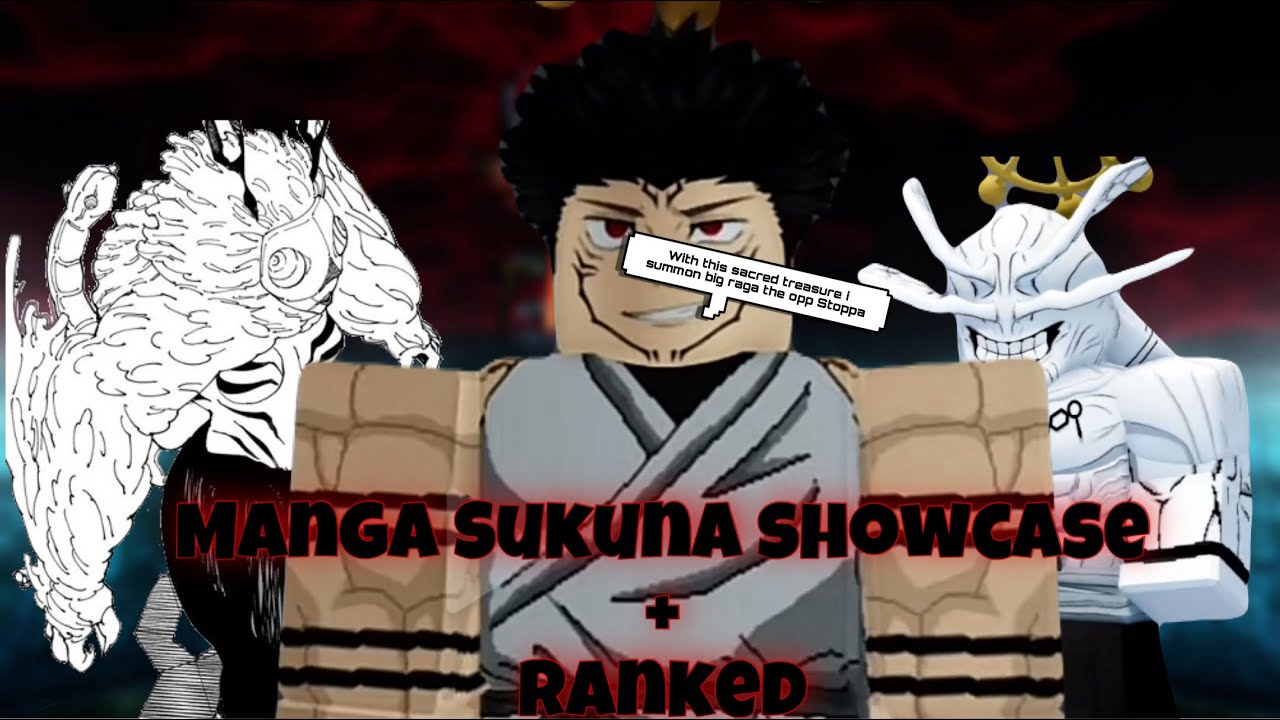 (The King Of Curses Is Here) Manga Sukuna Showcase + Rank 1v1s - YouTube