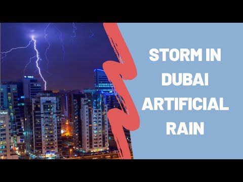 Dubai Rain Today - Dubai cloud seeding- How cloud seeding works - YouTube