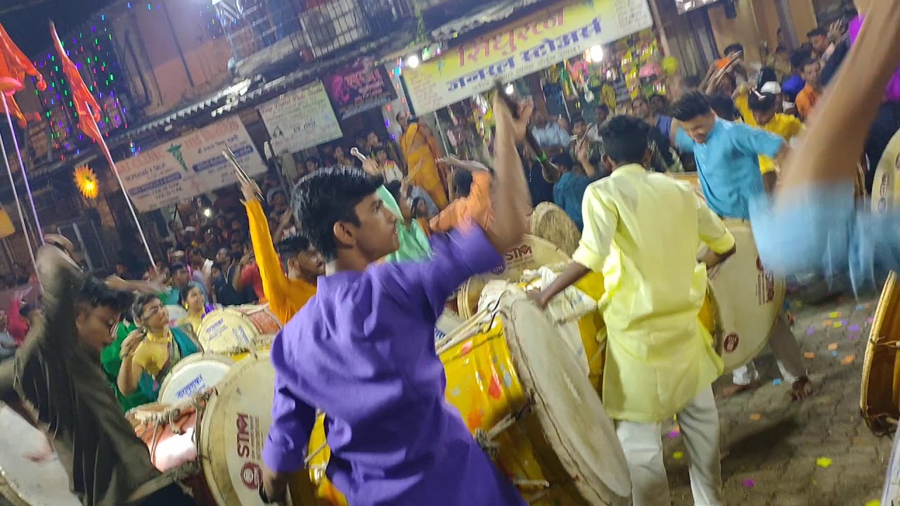 jai Ghosh DHOL Tasha MAHA sangh dahisar Mumbai - YouTube